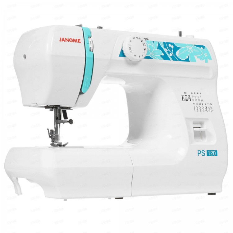Электромеханическая швейная машина Janome PS 120 по цене 19 900 руб. в фирменном магазине Janome ...